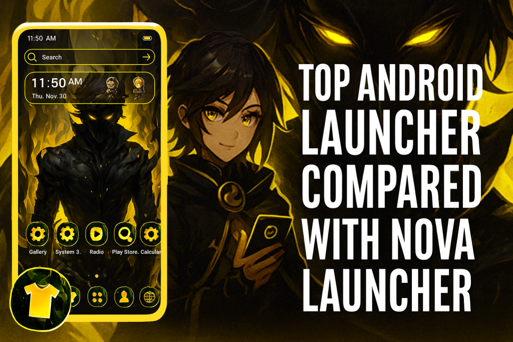 Top Android Launcher Compared With Nova Launcher - Top To Find