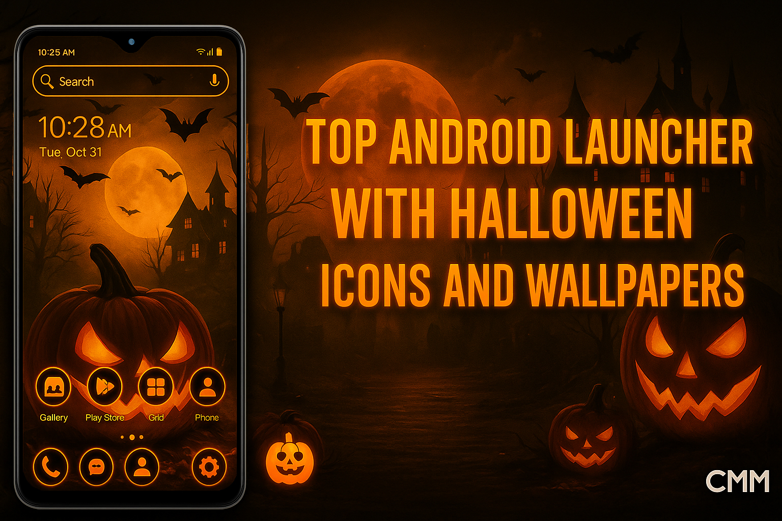 Top Android Launcher With Halloween Icons and Wallpapers - Top To Find